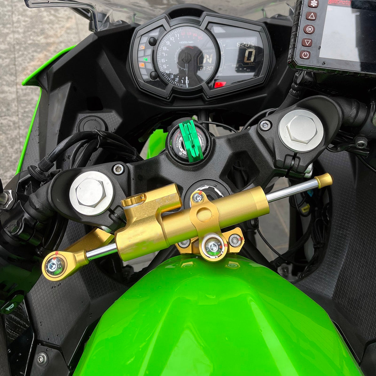 CNC Steering Damper Linear Stabilizer Universal For Motorcycles ...