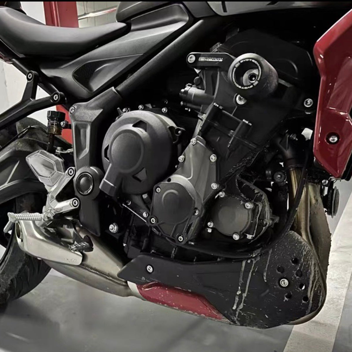 Engine Cover Guards For Triumph Trident 660, Tiger Sport 660 2022 ...